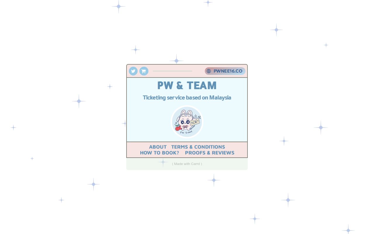 PW & Team 🎟️
